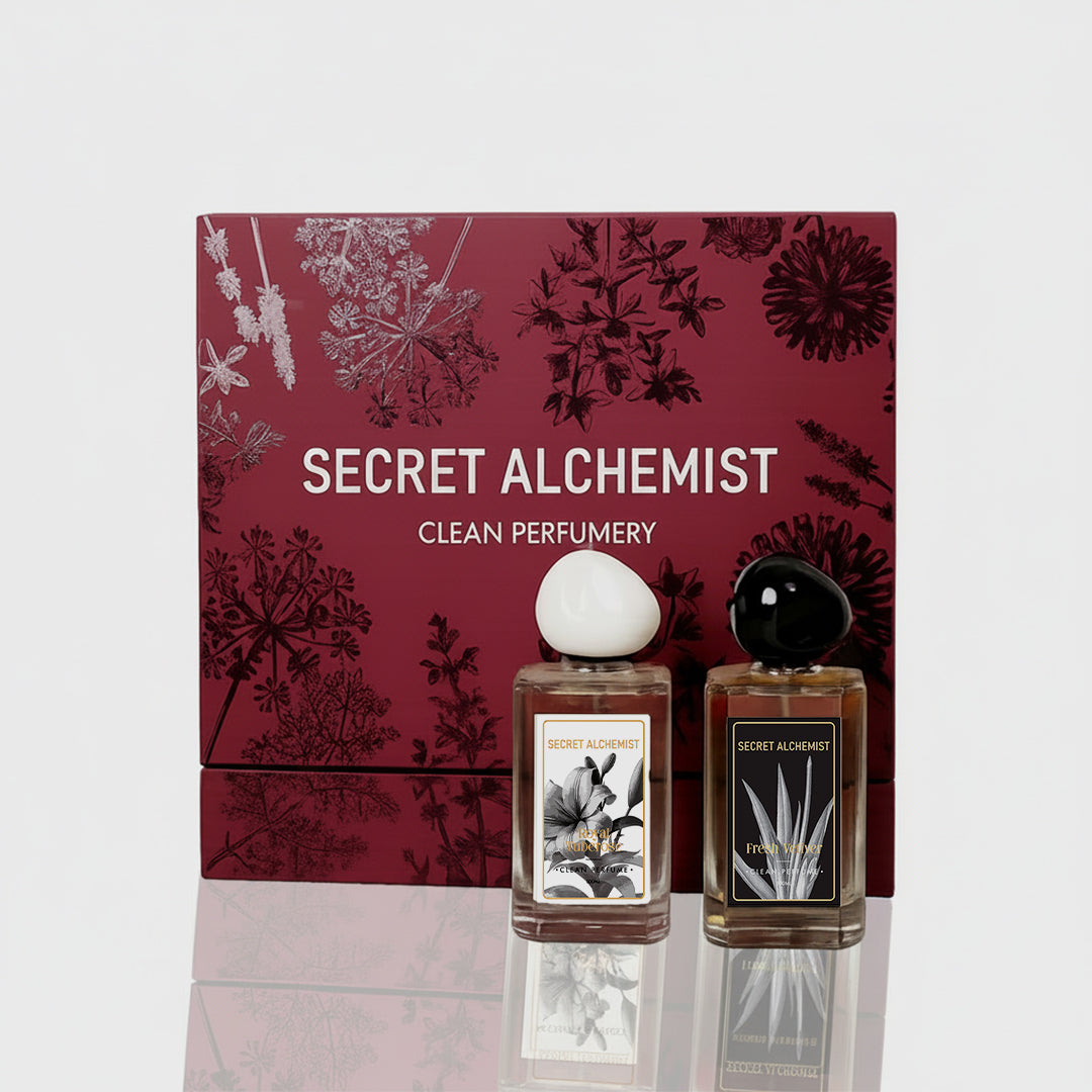 Gift Set: Royal Tuberose & Fresh Vetiver- Clean Perfume™ (Parfum ...